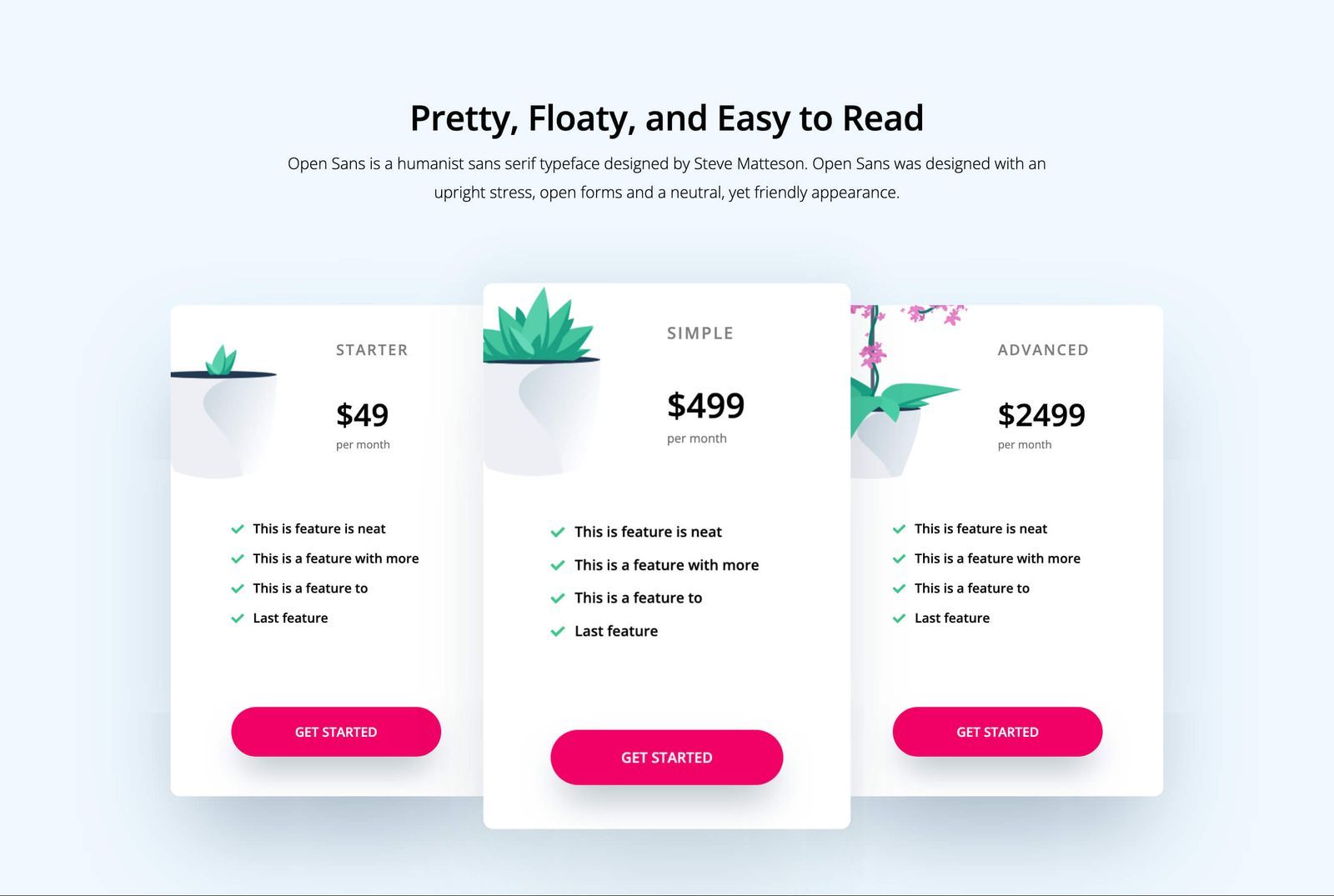 AI Product Pricing Table | Free Webflow Component